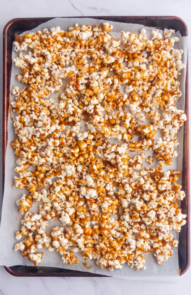 Amazing Caramel Popcorn {Homemade} - Kid Tested Recipes