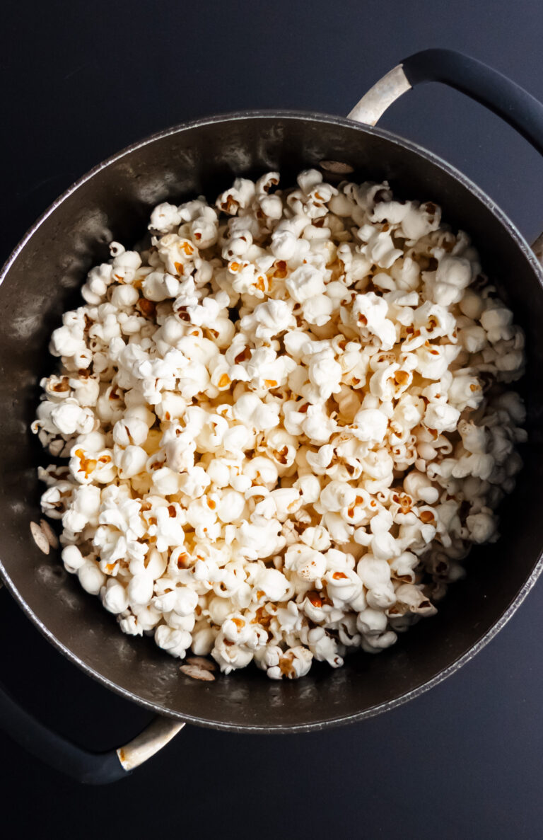 Easy Cheddar Cheese Popcorn - Kid Tested Recipes