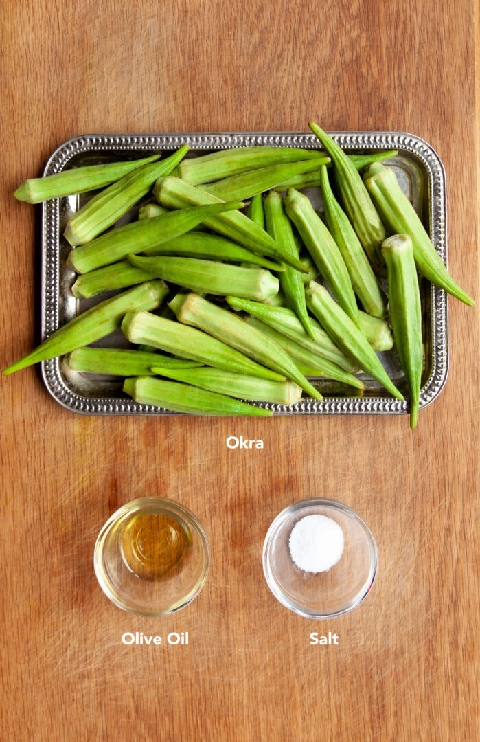 Quick and Easy Roasted Okra - Kid Tested Recipes